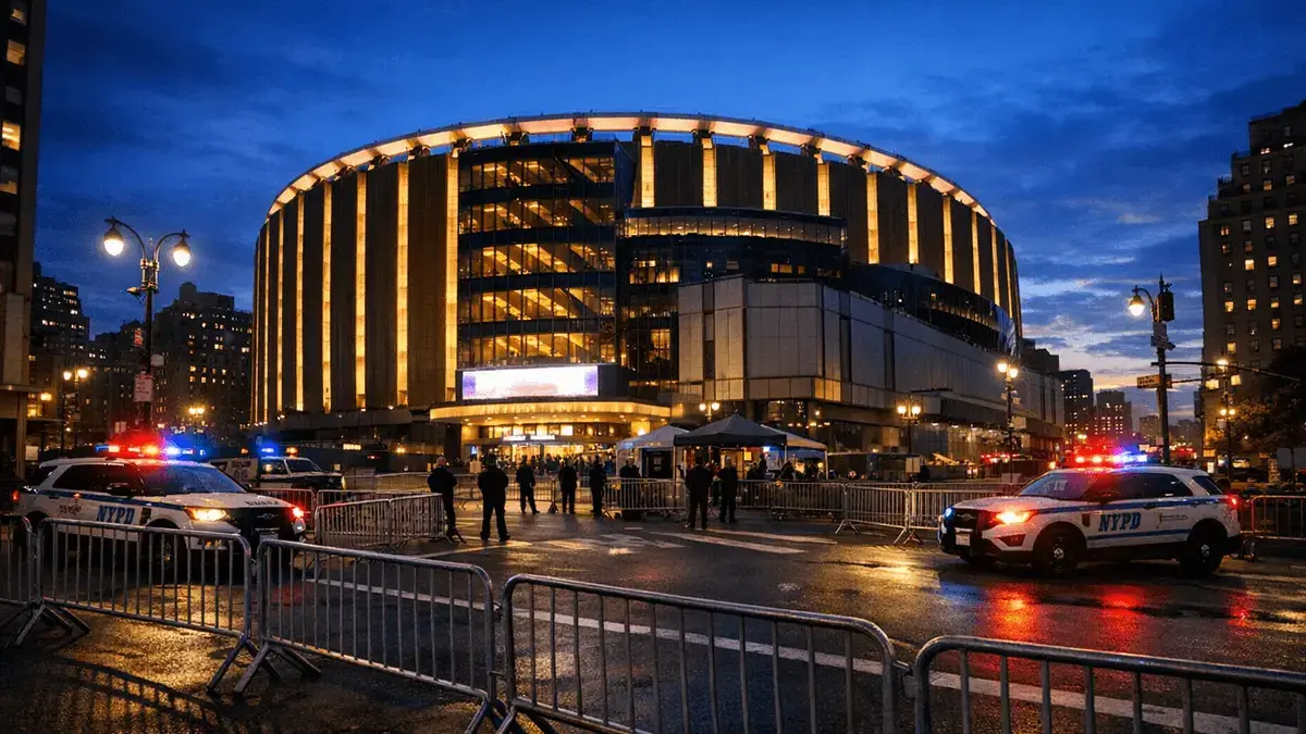 Trump's NBA Finals Attendance Triggers Airport-Style Security Lockdown ...
