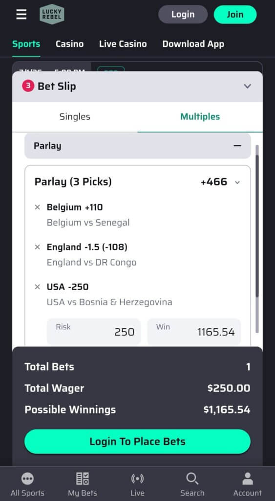 World Cup Parlay Picks Today: Three-Leg Knockout Stage Parlay